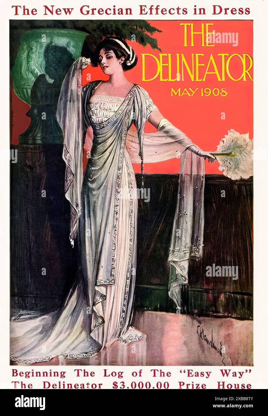 KLEINSCHMIDT Carl The Delineator May 1908 Stock Photo - Alamy