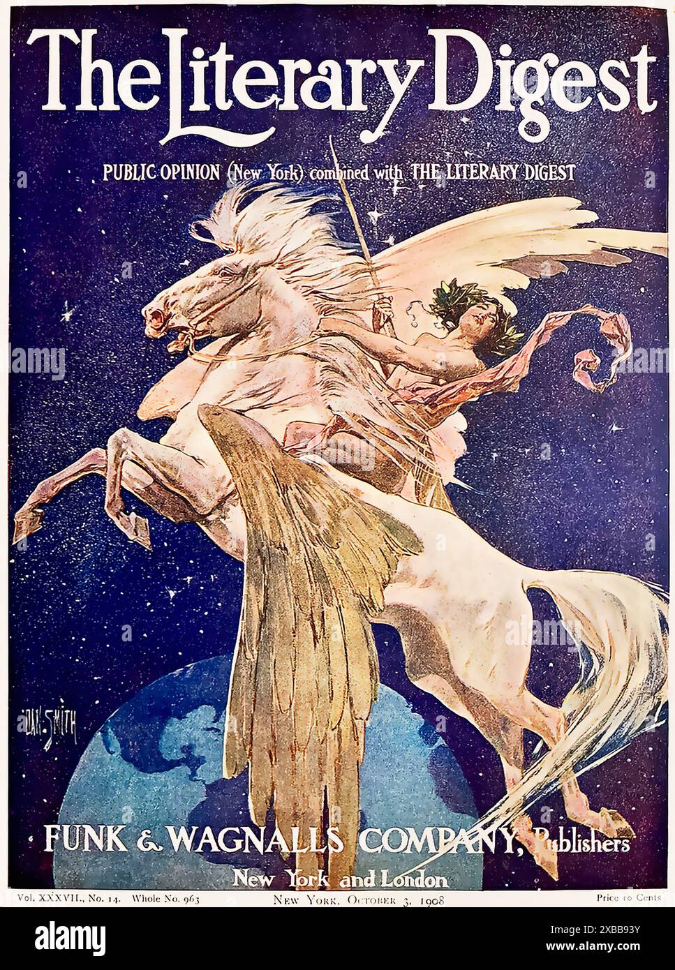 Literary digest magazine cover hi-res stock photography and images - Alamy