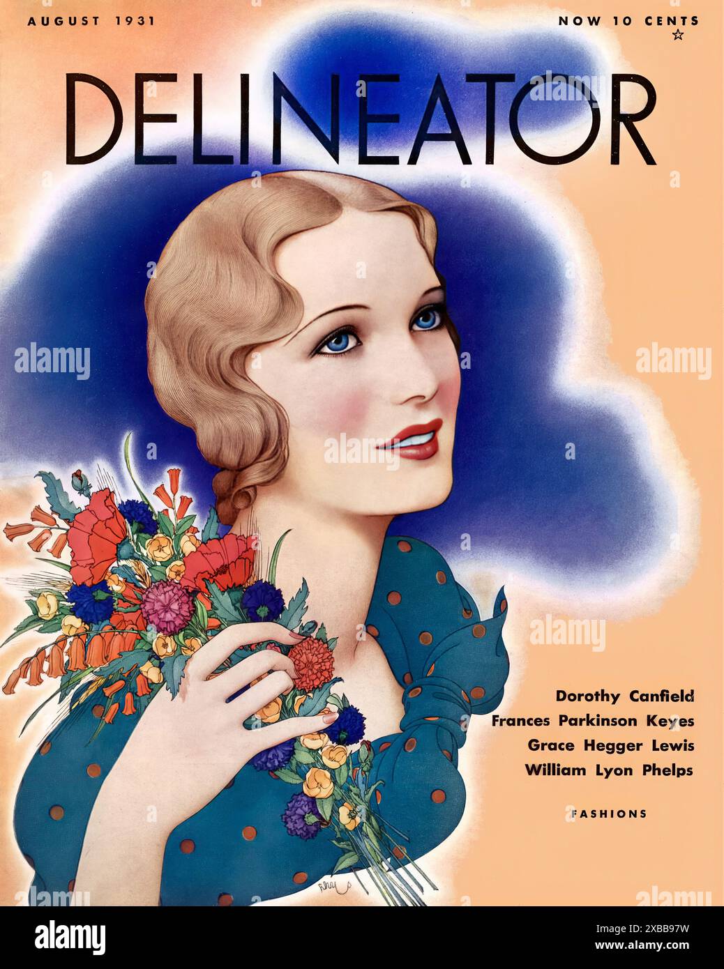 RHYS Dynevor Delineator Aug 1931 Stock Photo - Alamy