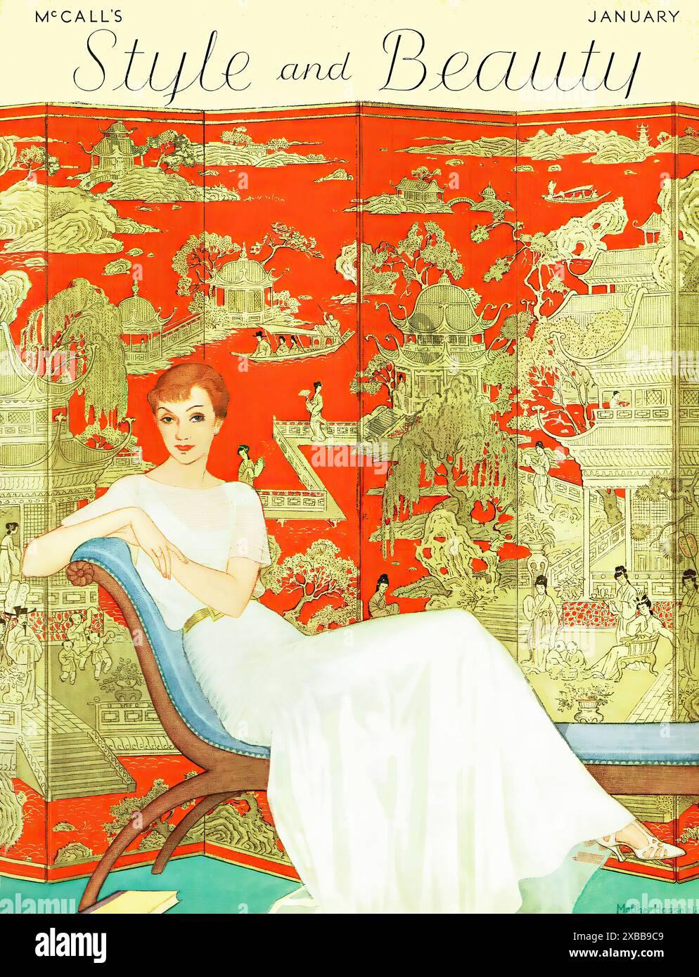 McCall's Style and Beauty, Jan. 1933. Vintage Illustrated Magazine ...