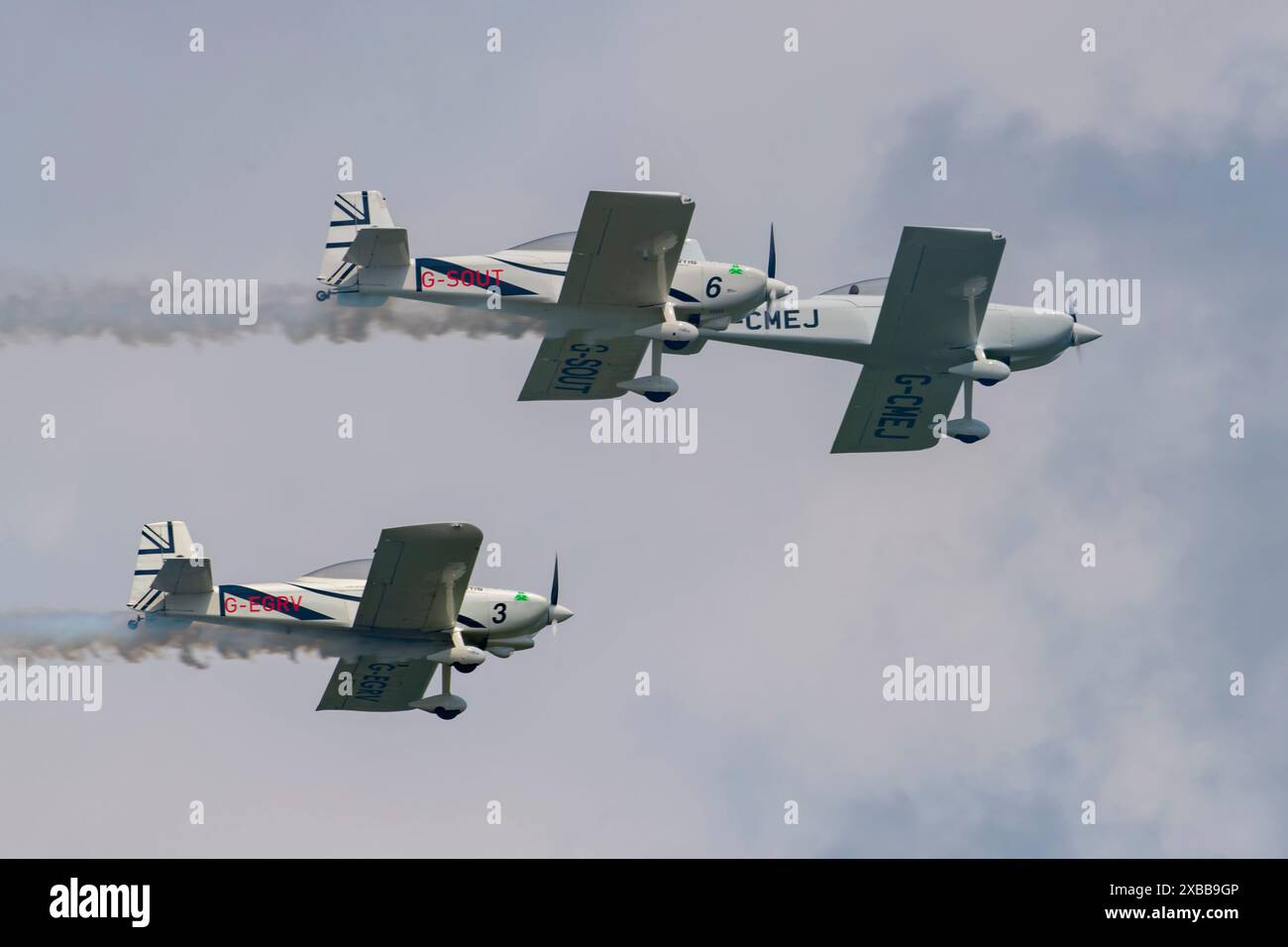 Team Raven at Temps Des Helices Air Show 2024 in La Ferte-Alais, France ...