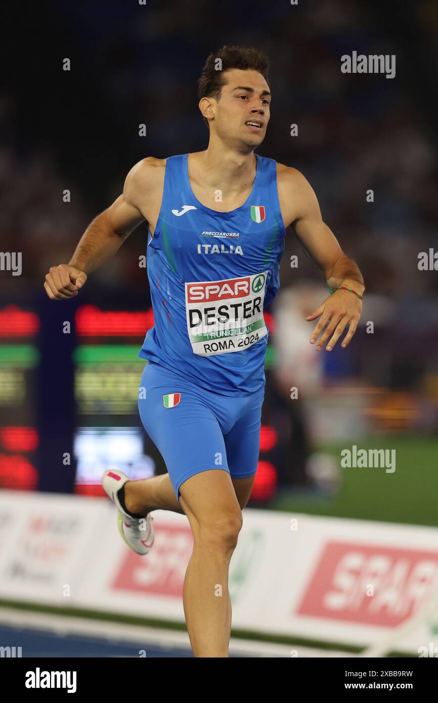 Rome, Italy. 10th June, 2024. Rome, Italy 10.06.2024: Dario DESTER ...