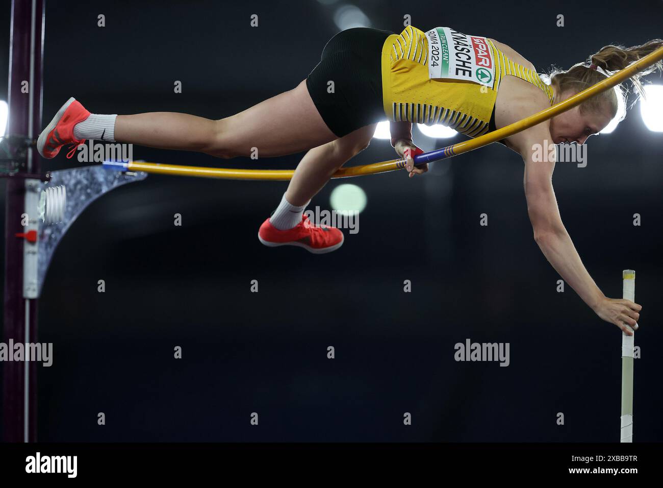 Rome, Italy 10.06.2024: Anjuli KNASCHE compete during Pole Vault Women ...