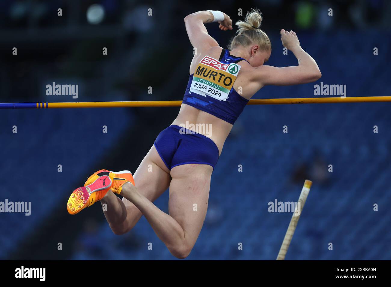 Wilma murto pole vault hi-res stock photography and images - Alamy