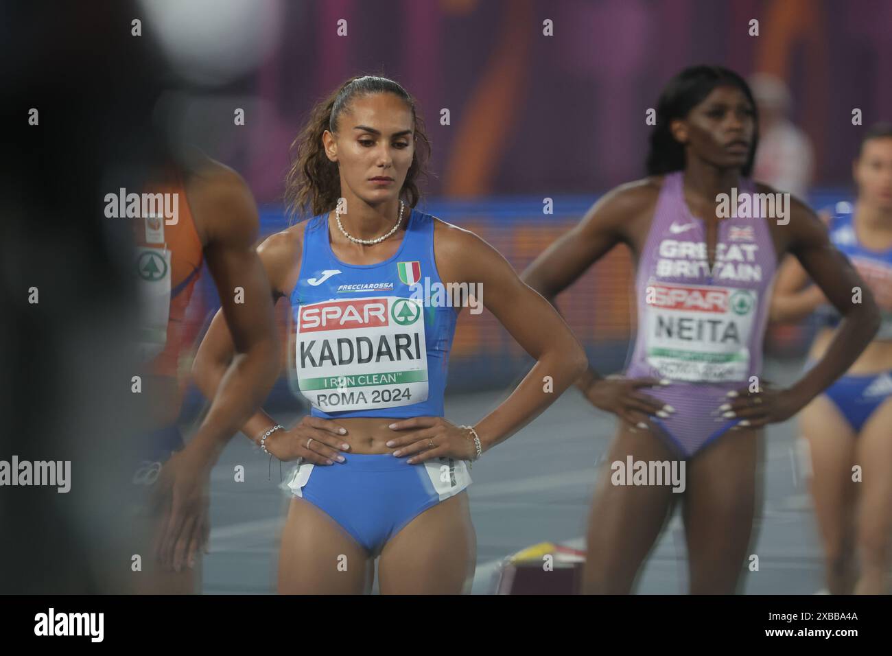 Rome, Italy. 10th June, 2024. Rome, Italy 10.06.2024: Dalia KADDARI ...