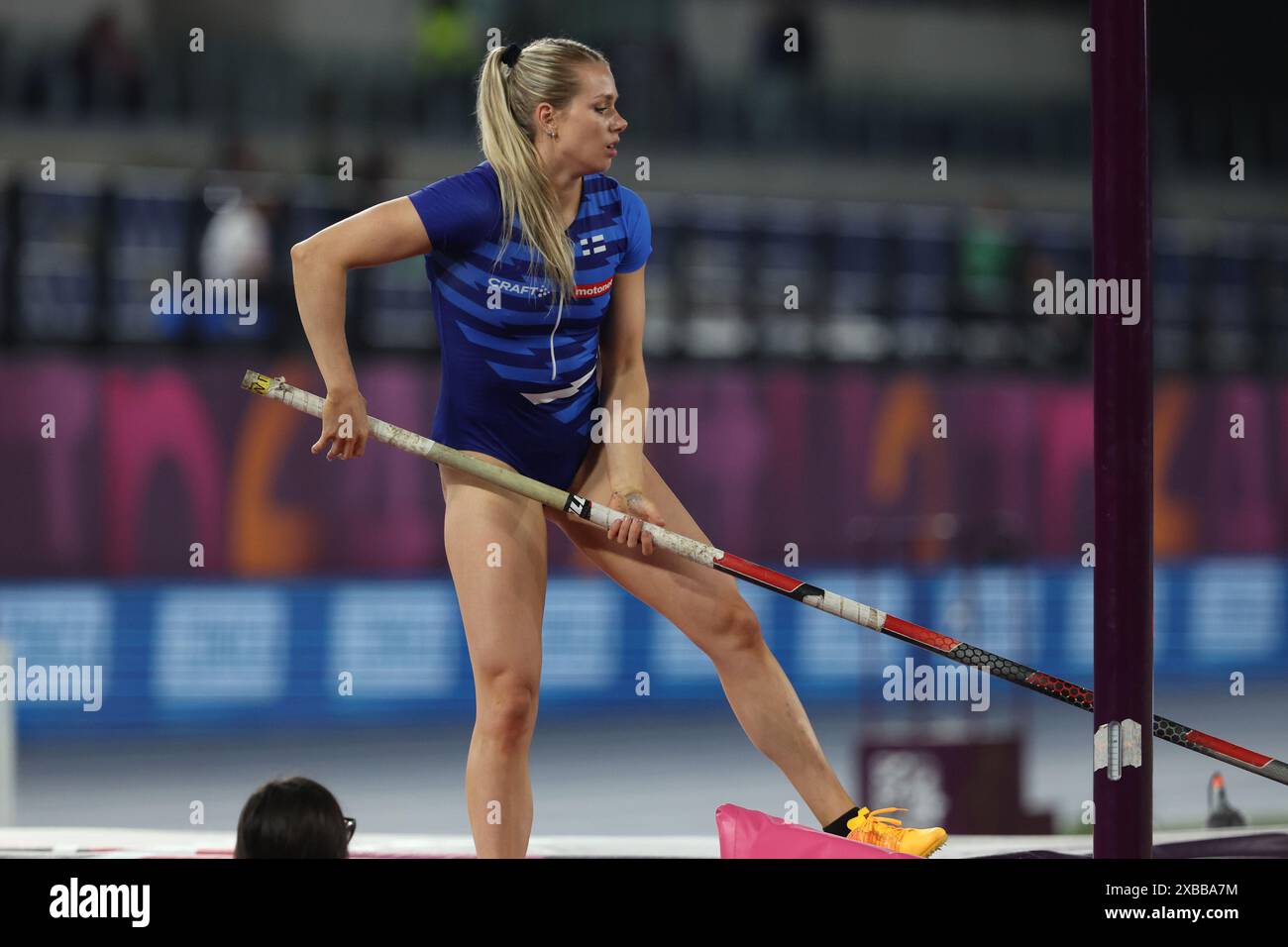 Rome, Italy. 10th June, 2024. Rome, Italy 10.06.2024: Elina LAMPELA ...