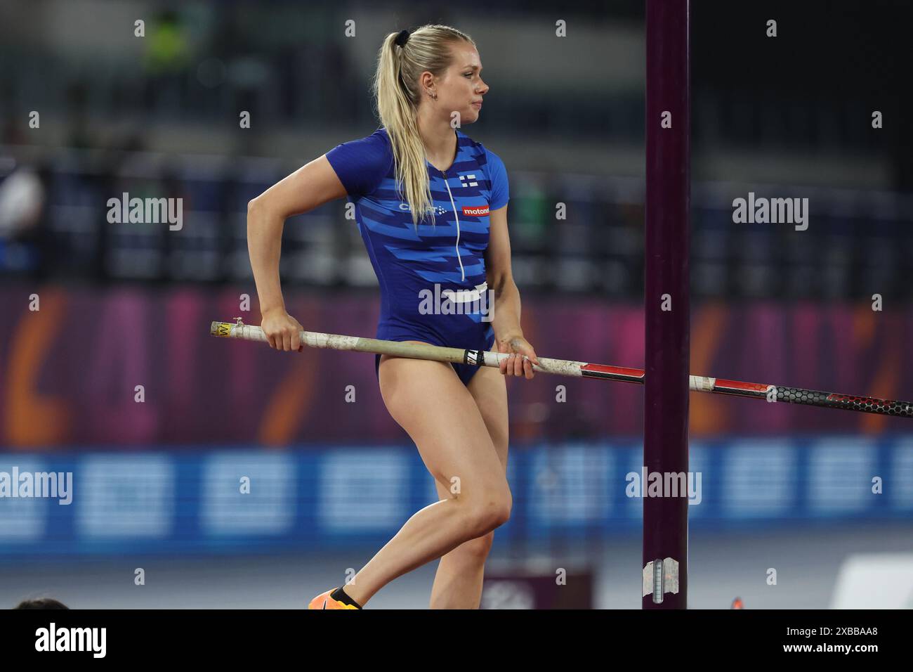 Rome, Italy. 10th June, 2024. Rome, Italy 10.06.2024: Elina LAMPELA ...