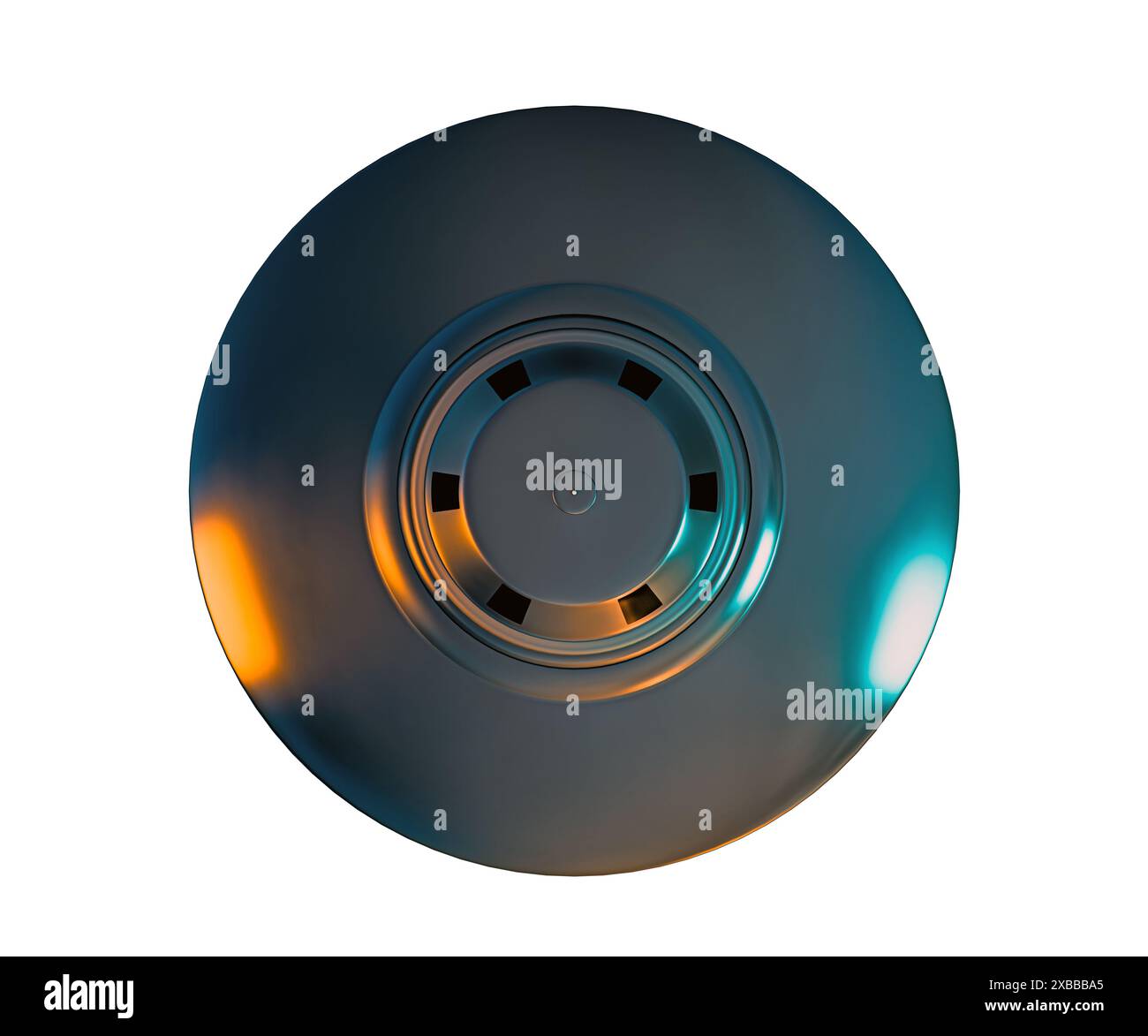 unidentified flying object 3d illustration Stock Photo - Alamy