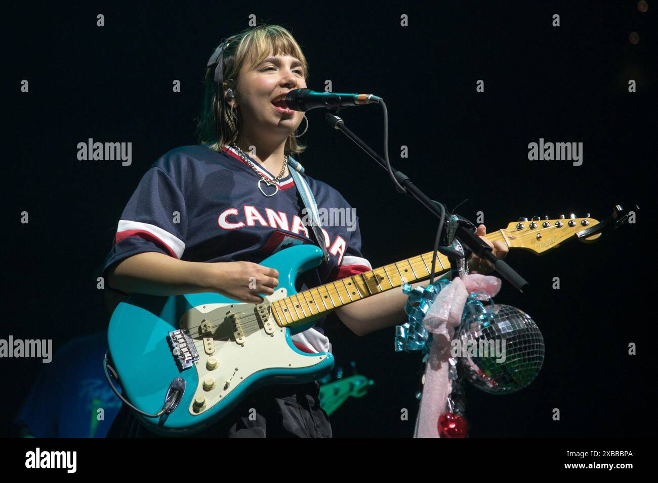 Toronto, Canada. 09th June, 2024. Lili Trifilio, lead singer of ...