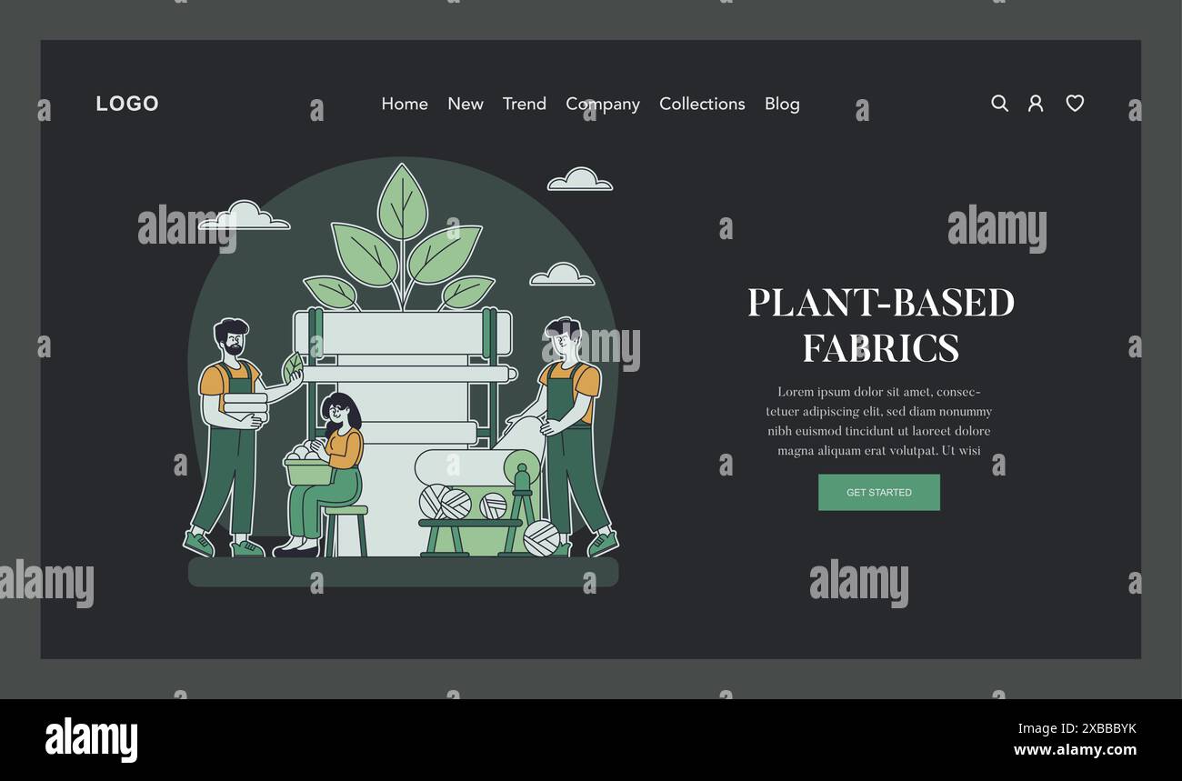 Fabric sustainable textile vector hi-res stock photography and images ...