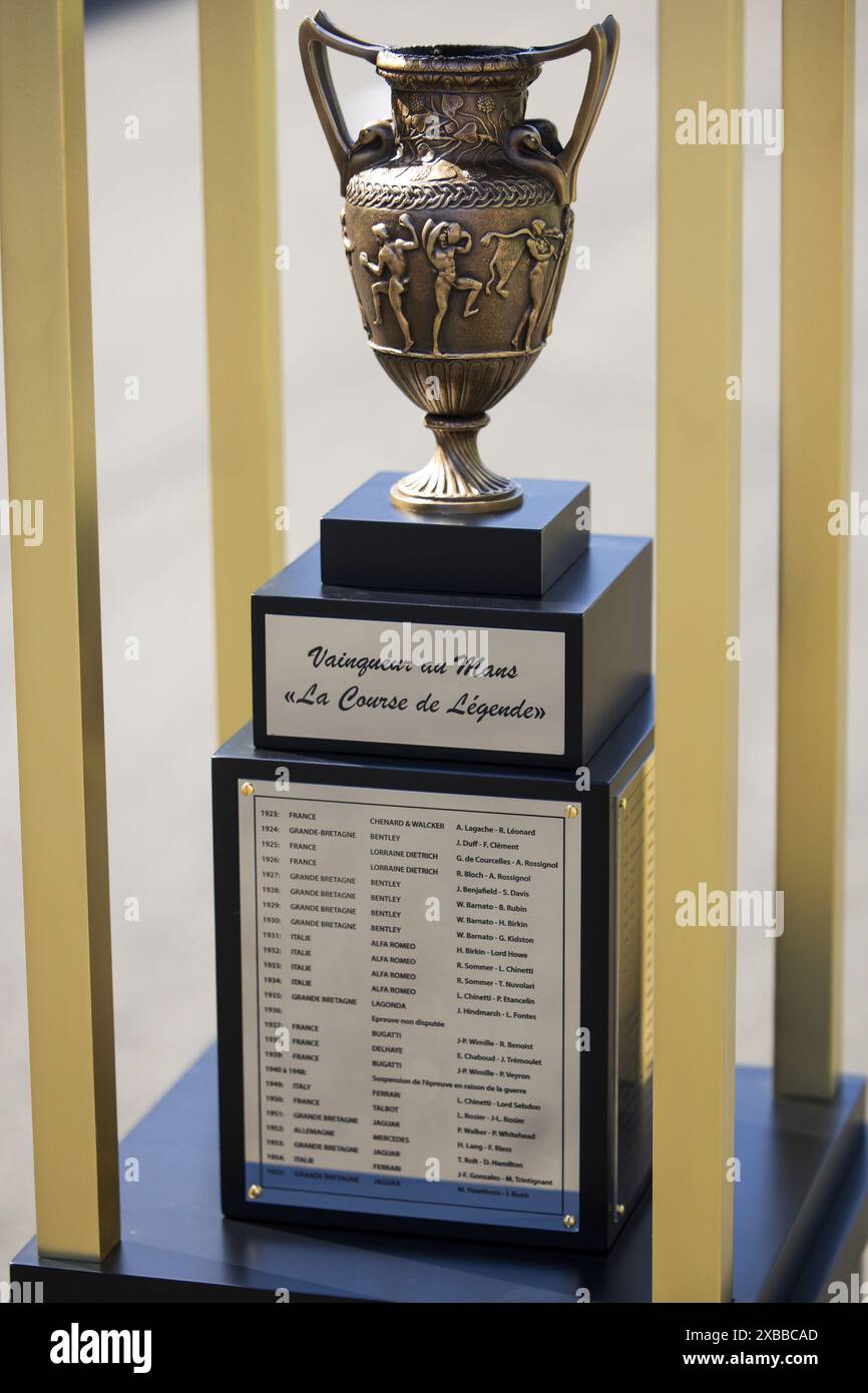 Trophy during the 2024 24 Hours of Le Mans, 4th round of the 2024 FIA ...