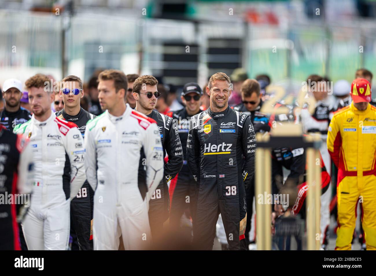 BUTTON Jenson (gbr), Hertz Team Jota, Porsche 963 #38, Hypercar, FIA ...