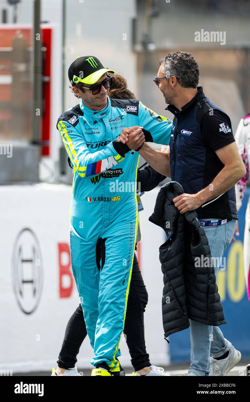 ROSSI Valentino (ita), Team WRT, BMW M4 GT3 #46, LM GT3 #44, FIA WEC ...