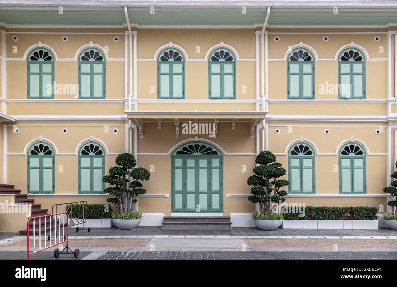 Bangkok, Thailand - May 22, 2024 - Colonial architectural style in ...