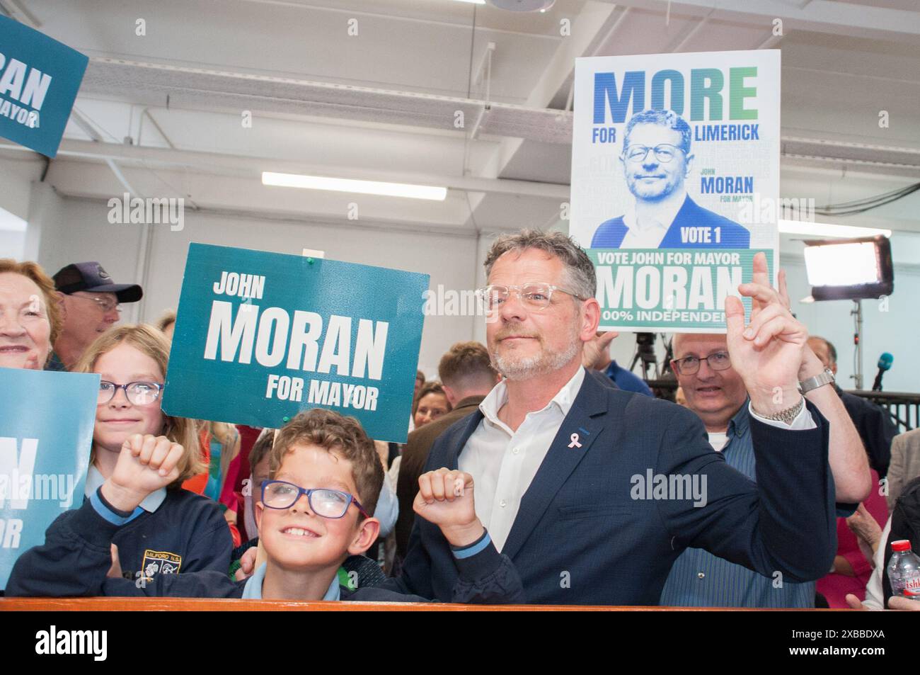 Limerick, Ireland. 11th June, 2024. john Moran is the new directly ...