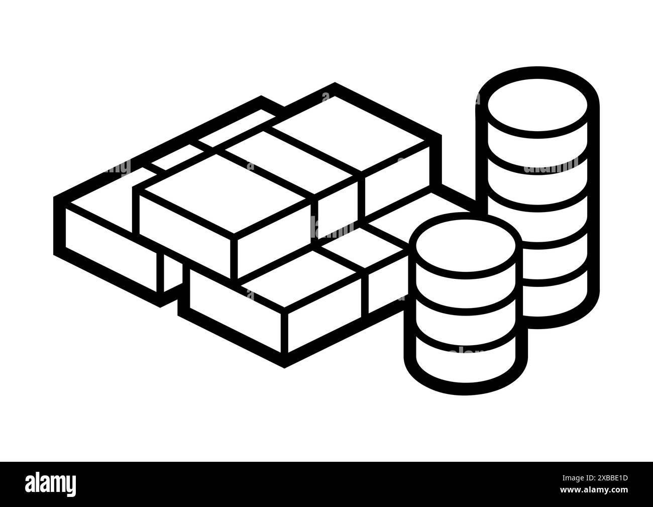 Money icon in isometry style. Finance image for website, app, logo, UI ...