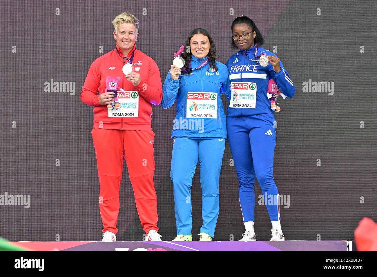 Olympic Stadium, Rome, Italy - Anita W?ODARCZYK, Sara FANTINI, Rose ...
