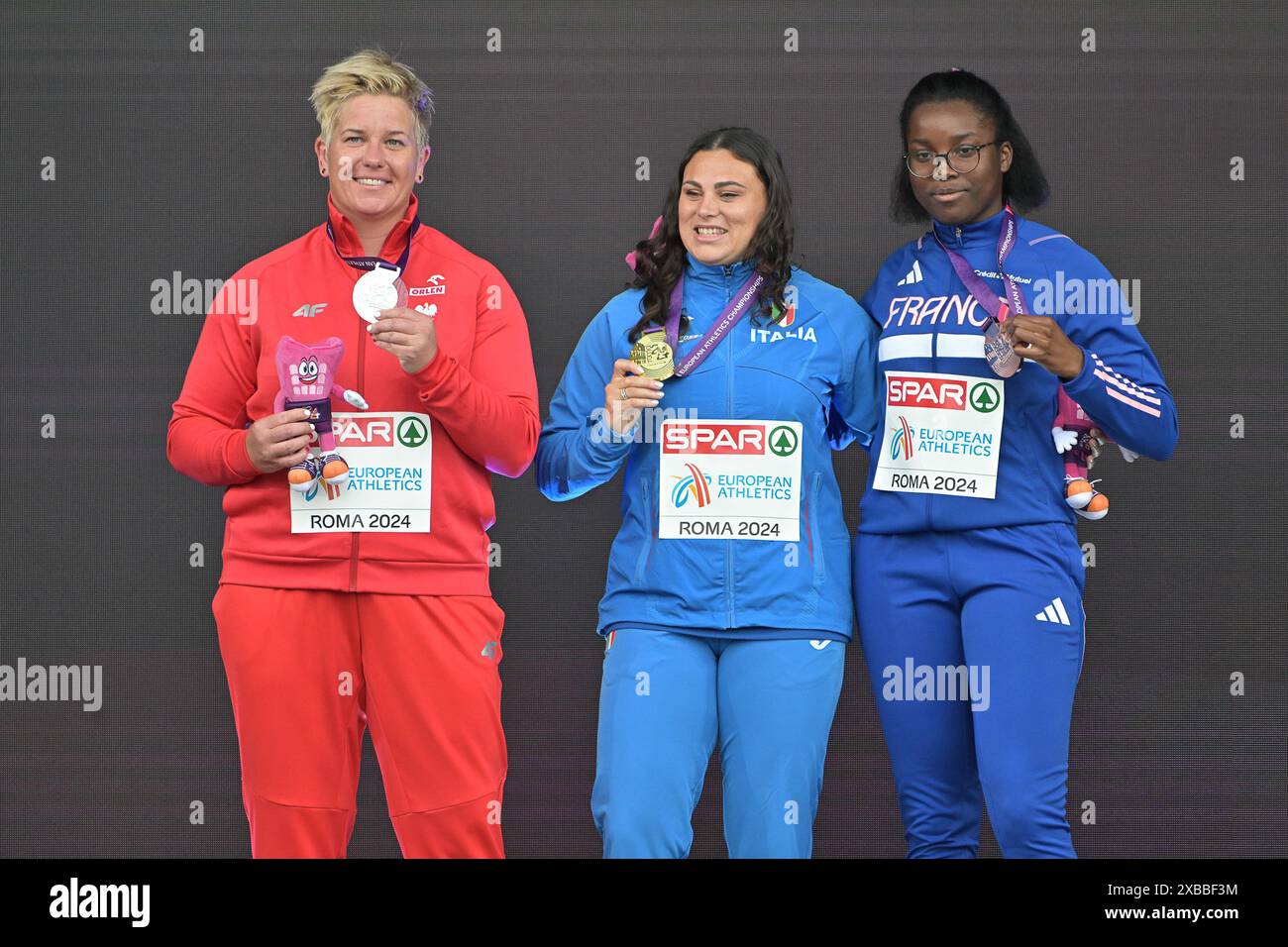 Olympic Stadium, Rome, Italy - Anita W?ODARCZYK, Sara FANTINI, Rose ...