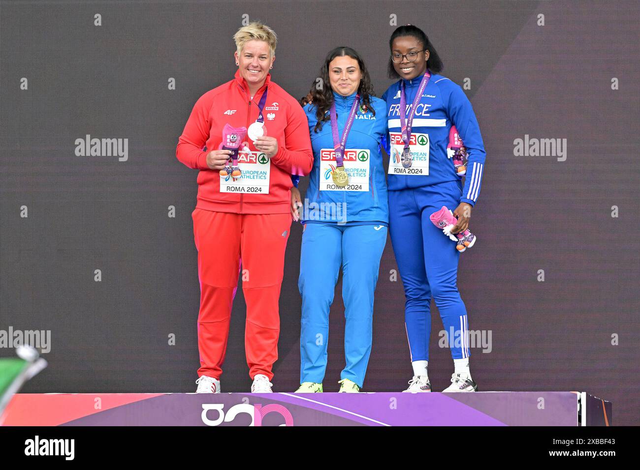 Olympic Stadium, Rome, Italy - Anita W?ODARCZYK, Sara FANTINI, Rose ...