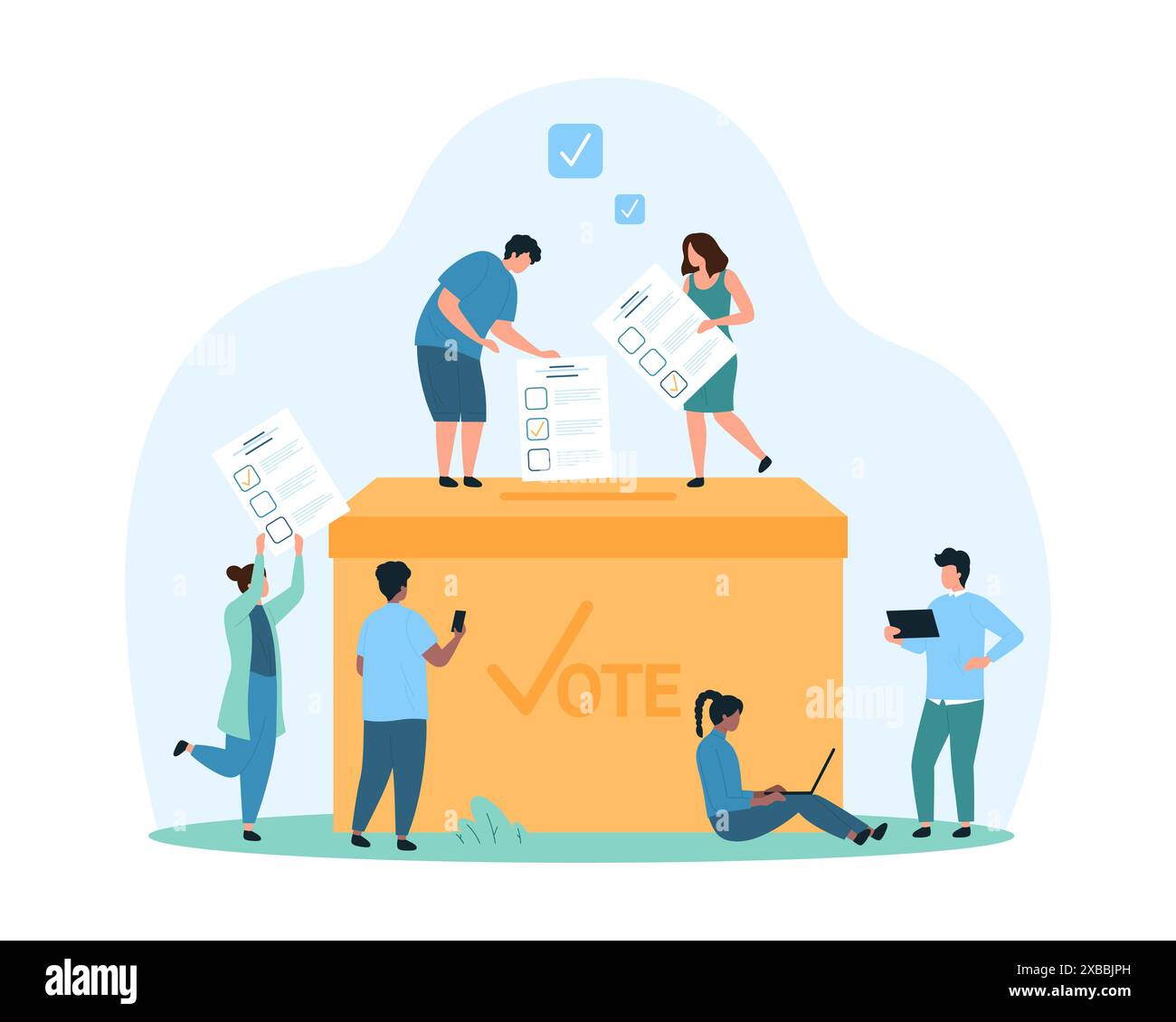 Group vote Cut Out Stock Images & Pictures - Alamy