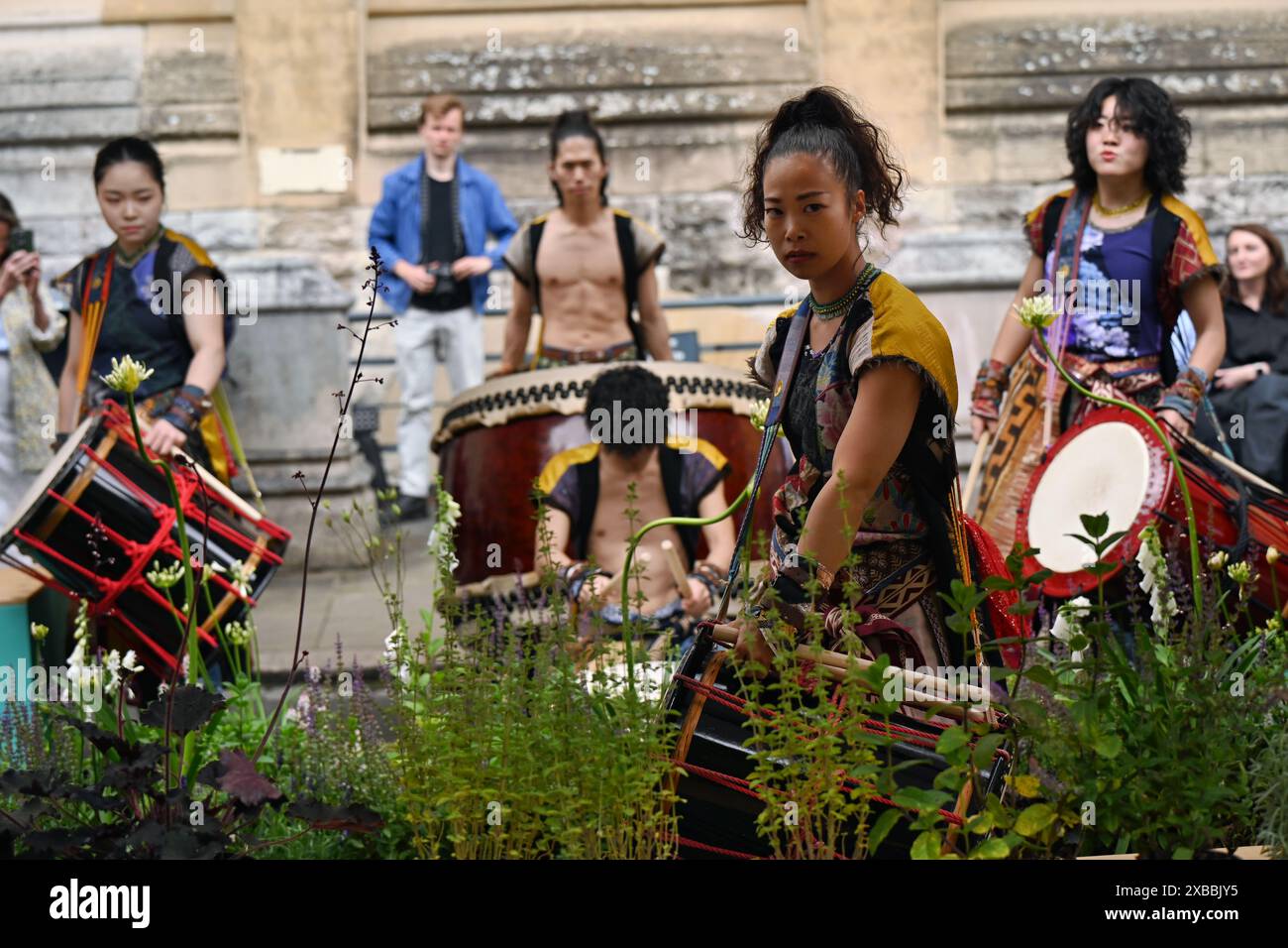 LONDON, UK. 11th June, 2024. AMATO: The Drummers of Japan showcase at ...