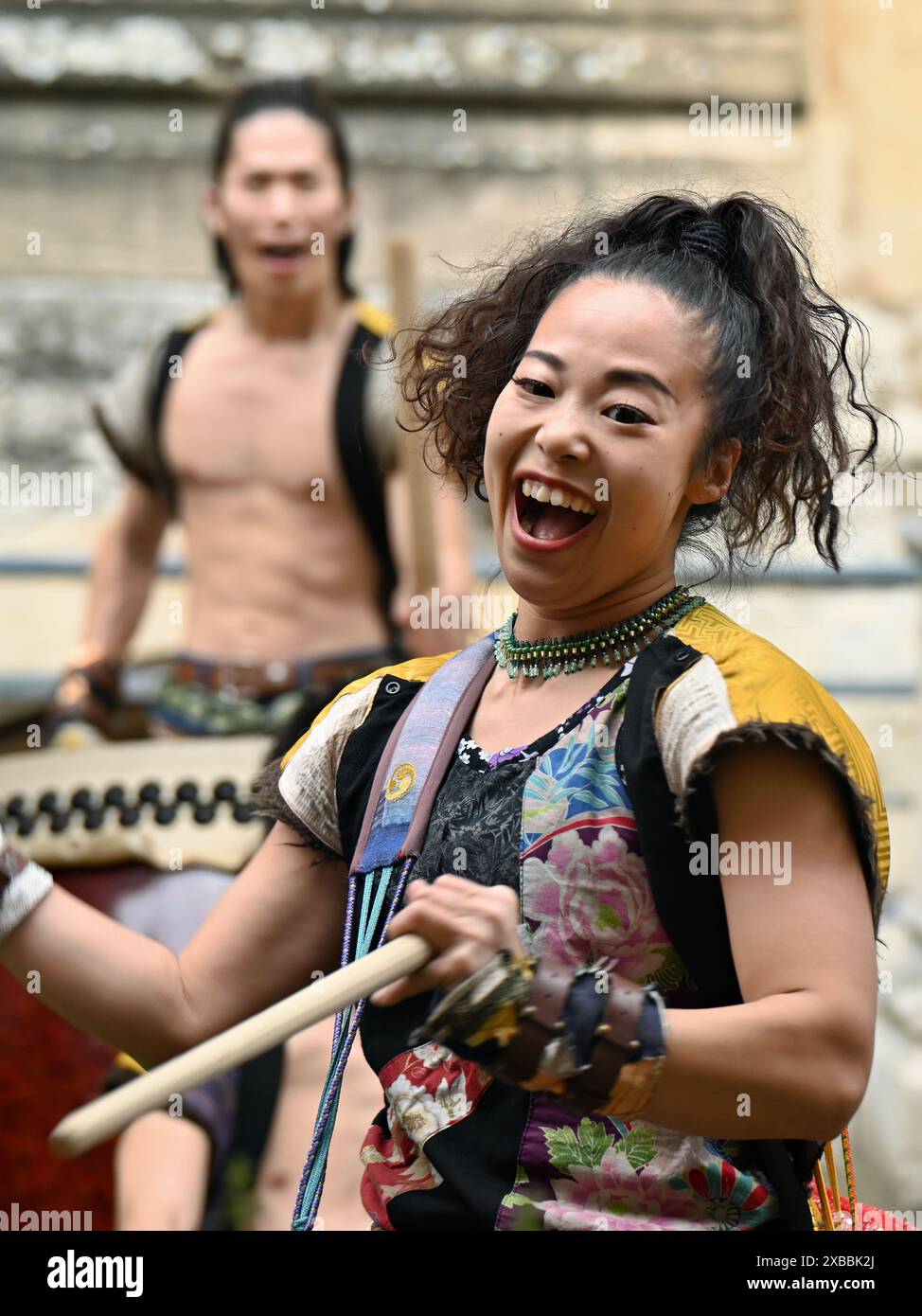 LONDON, UK. 11th June, 2024. AMATO: The Drummers of Japan showcase at ...
