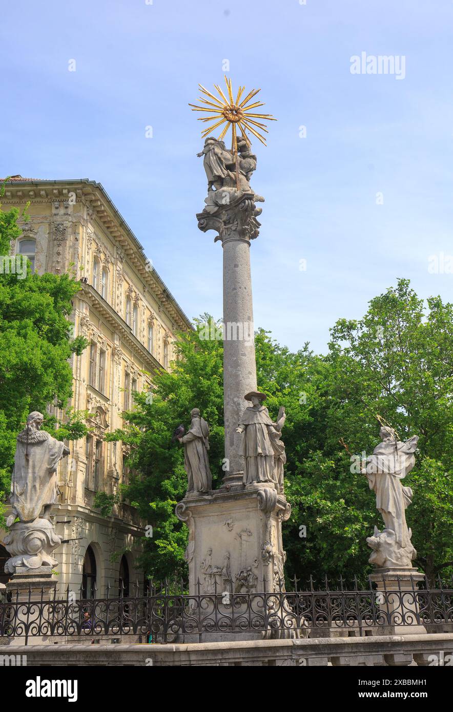 Plague Column - The column is situated in a small park and commemorates ...