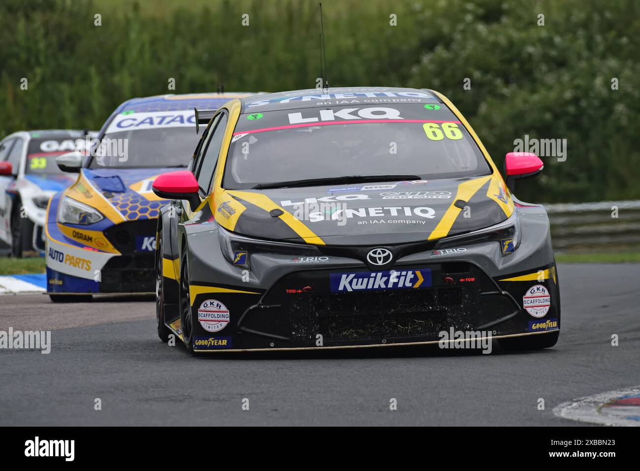 Josh Cook, Toyota Corolla GR Sport, LKQ Euro Car Parts with SYNETIQ ...