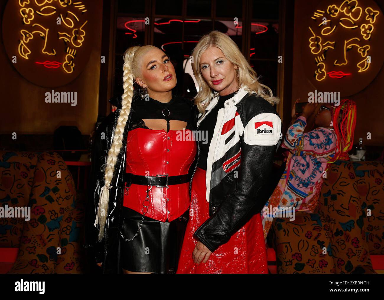 London, UK. 09th June, 2024. Nora and Krisztina Kalman attend the new ...