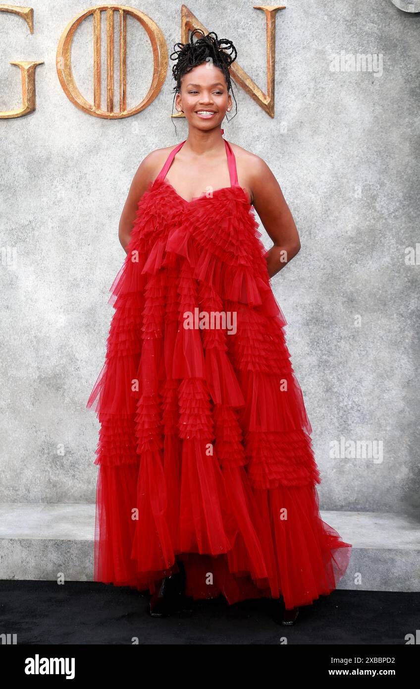 Bethany Antonia attends the House Of The Dragon: Season 2 UK Premiere ...