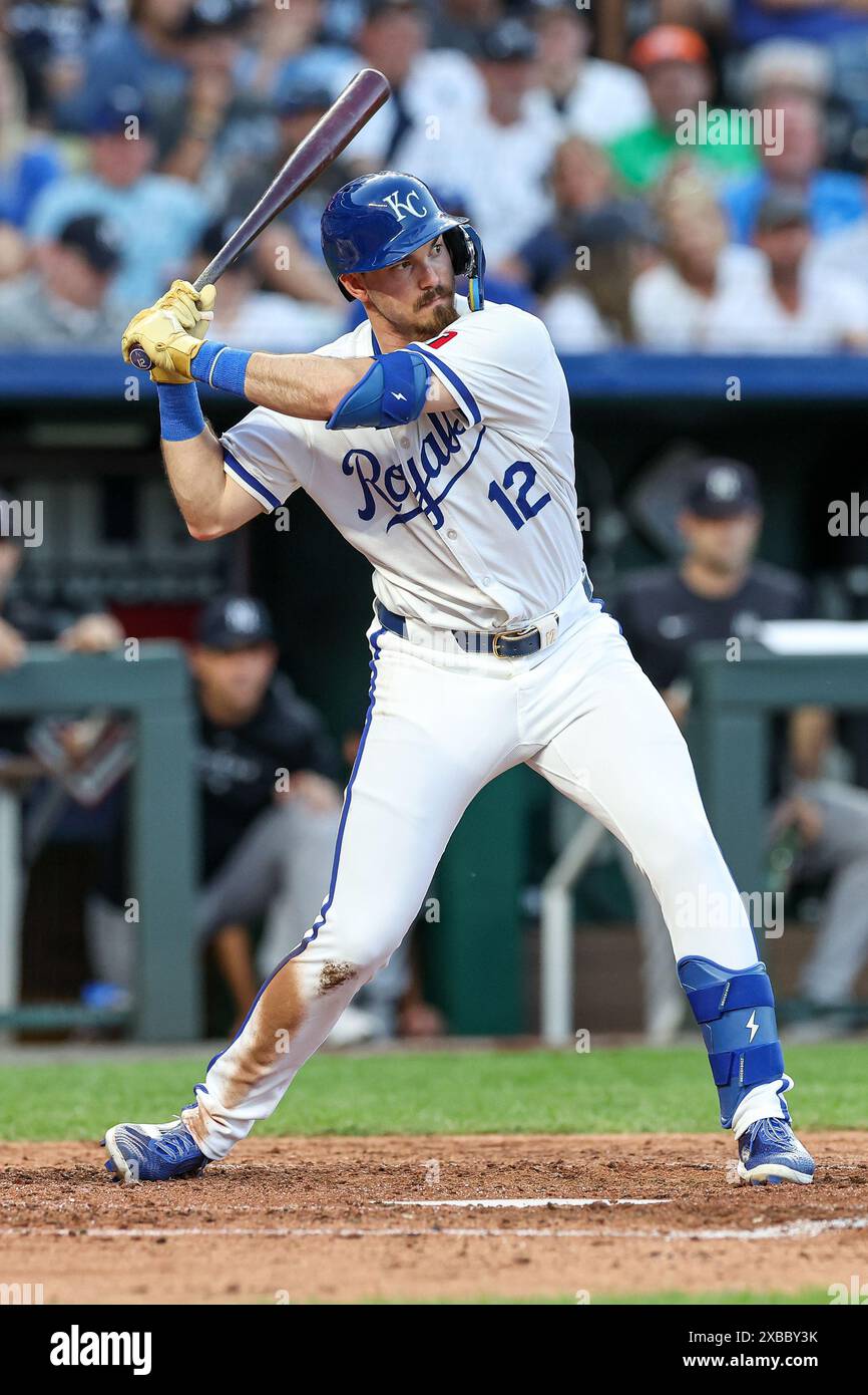 Kansas City, MO, USA. 10th June, 2024. Kansas City Royals second ...