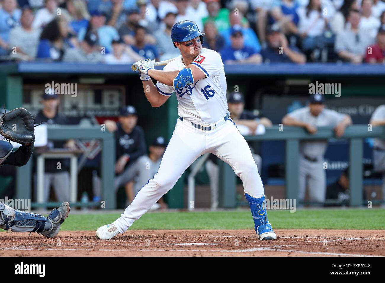 Kansas City, MO, USA. 10th June, 2024. Kansas City Royals outfielder ...