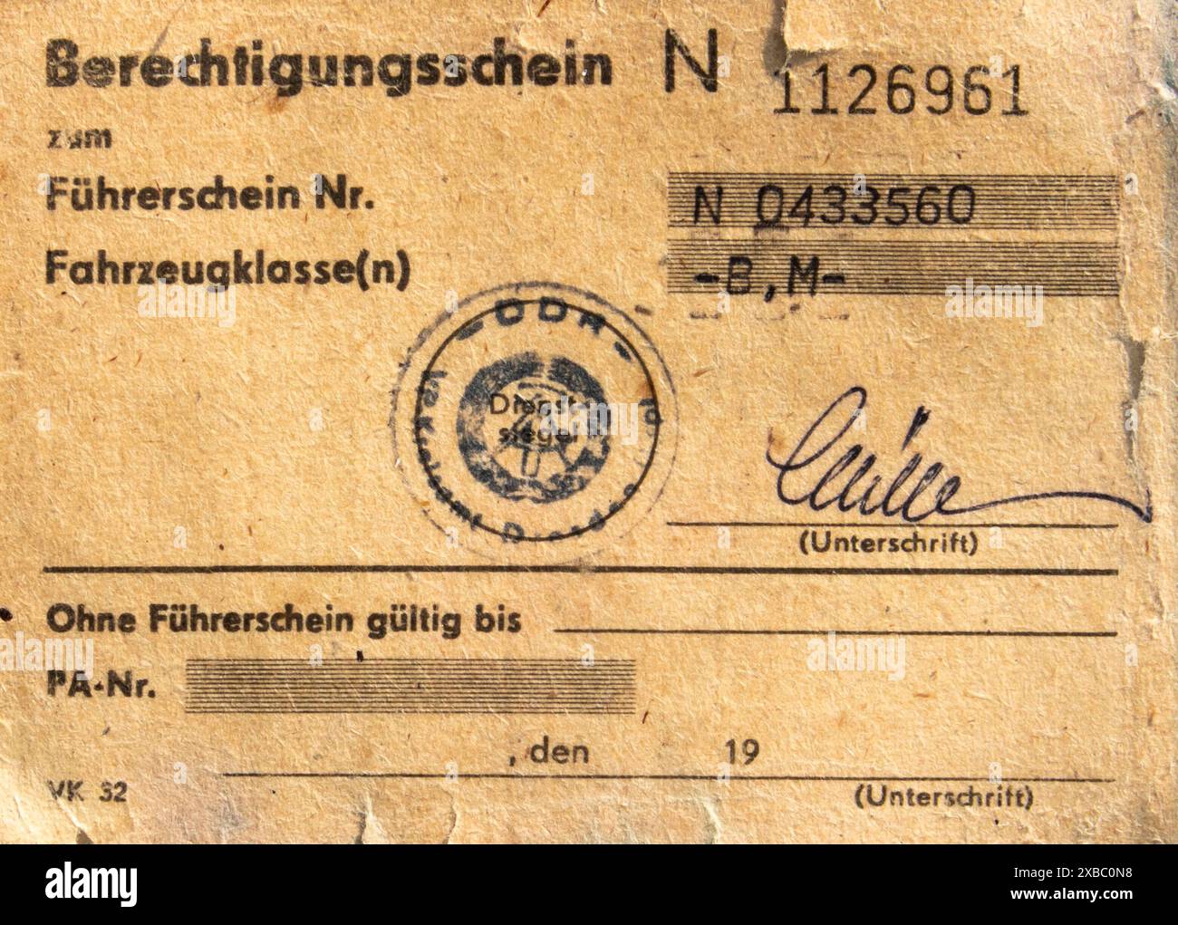 31.05.2024, Deutschland, DDR, auf dem Foto die Reproduktion eines ...
