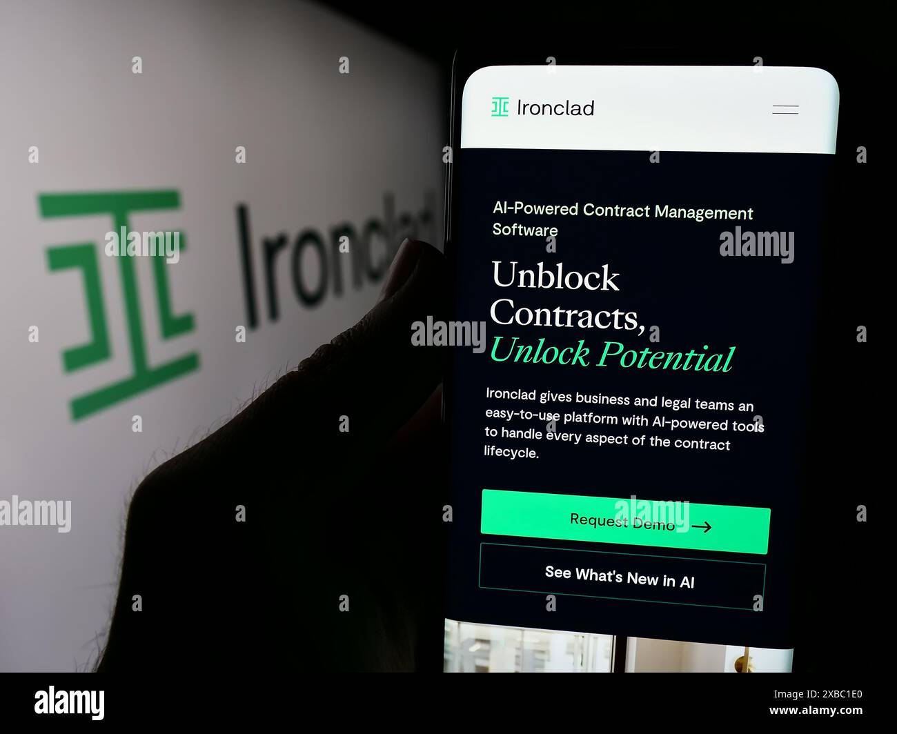 Ironclad logo hi-res stock photography and images - Alamy