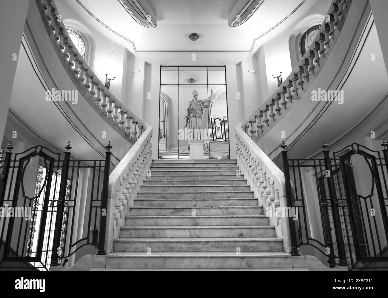 Madrid, Spain- April 8, 2024: Architectural details of Circulo de ...