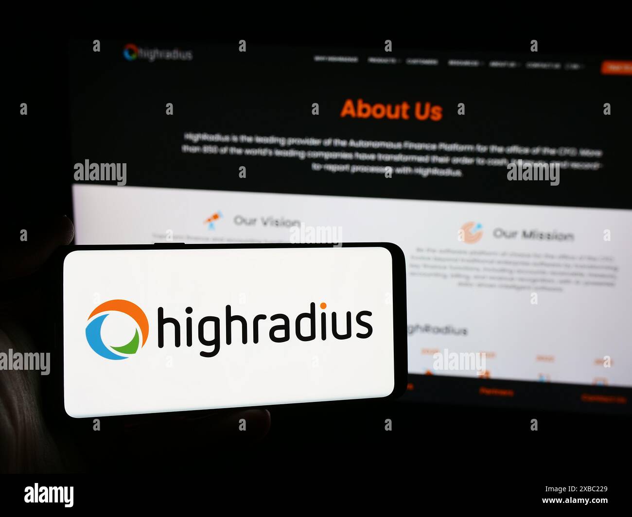 Highradius logo hi-res stock photography and images - Alamy