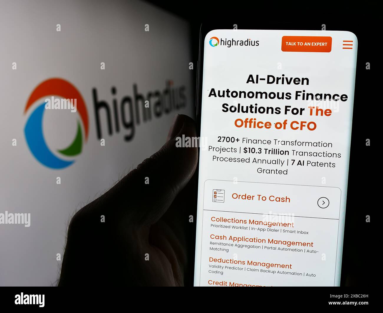 Highradius logo hi-res stock photography and images - Alamy