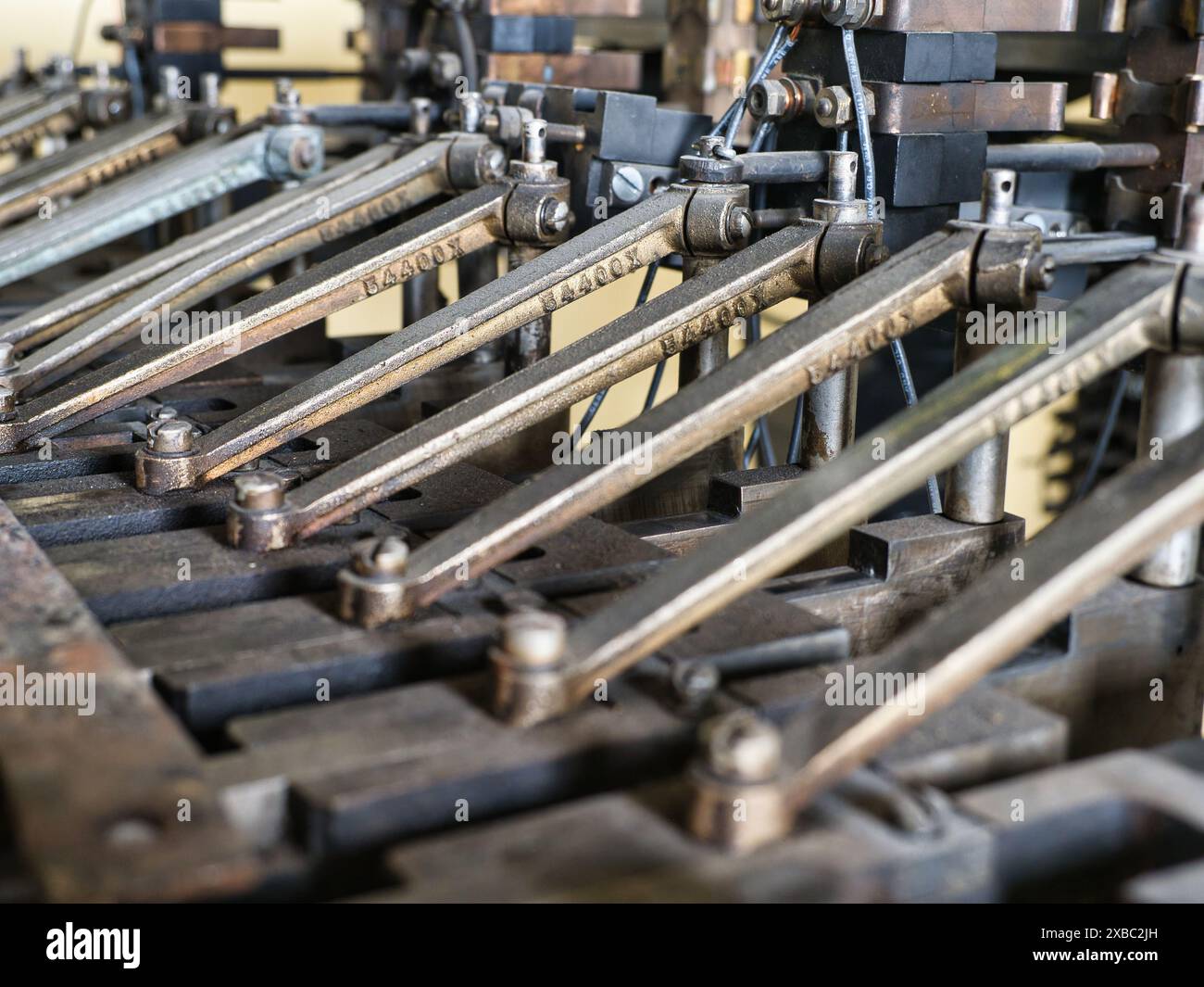 Vintage railroad Switch signal tower controls USA 2024 Stock Photo - Alamy