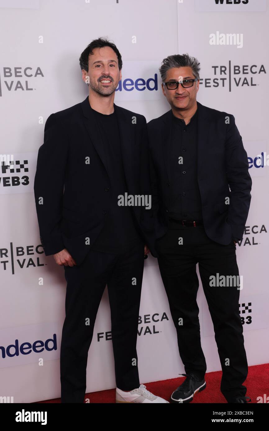 New York, NY. June 10, 2024. Federer: 12 Final Days directors Asif ...