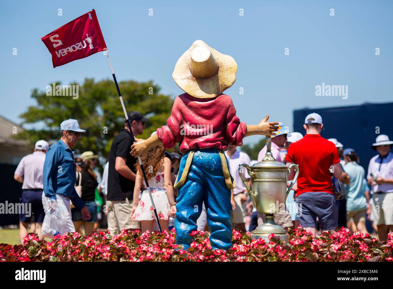 Village Of Pinehurst, United States. 11th June, 2024. The Putter Boy ...