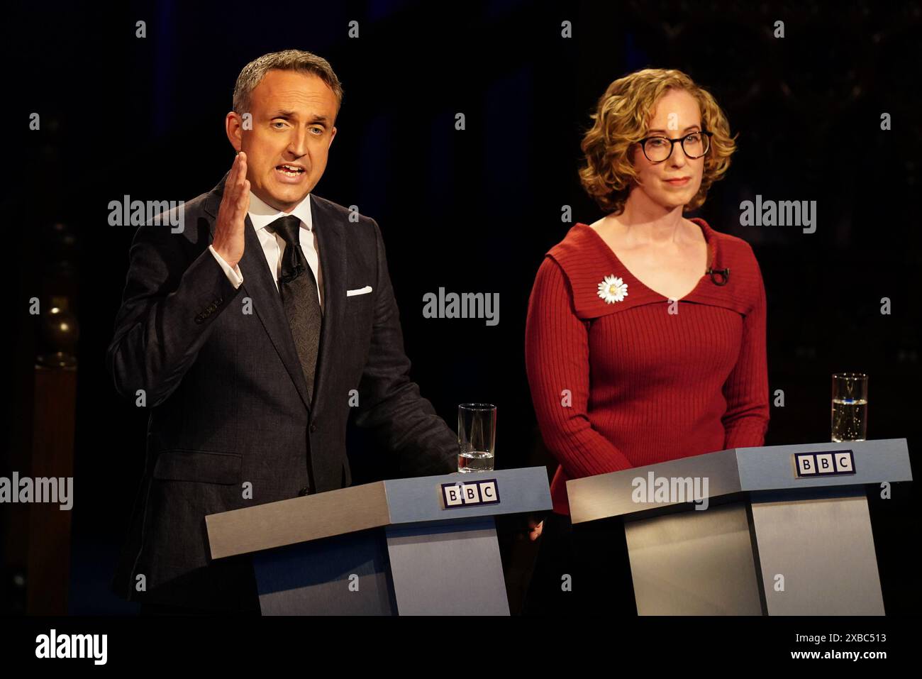 Scottish Liberal Democrat leader Alex Cole-Hamilton and Scottish Green ...