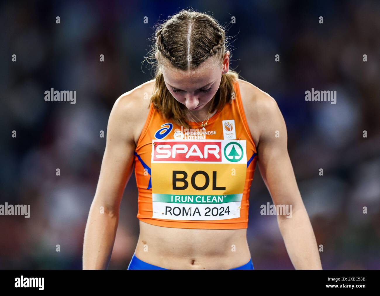 Rome, Italy. 10th June, 2024. ROME - Femke Bol in action during the ...