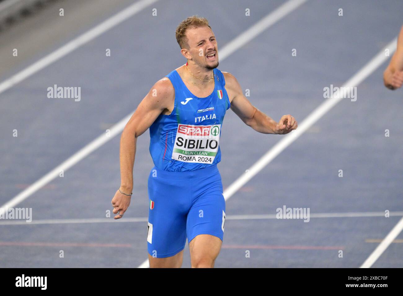 Rome, Italy. 11th June, 2024. Alessandro Sibilio of Italy wins the ...