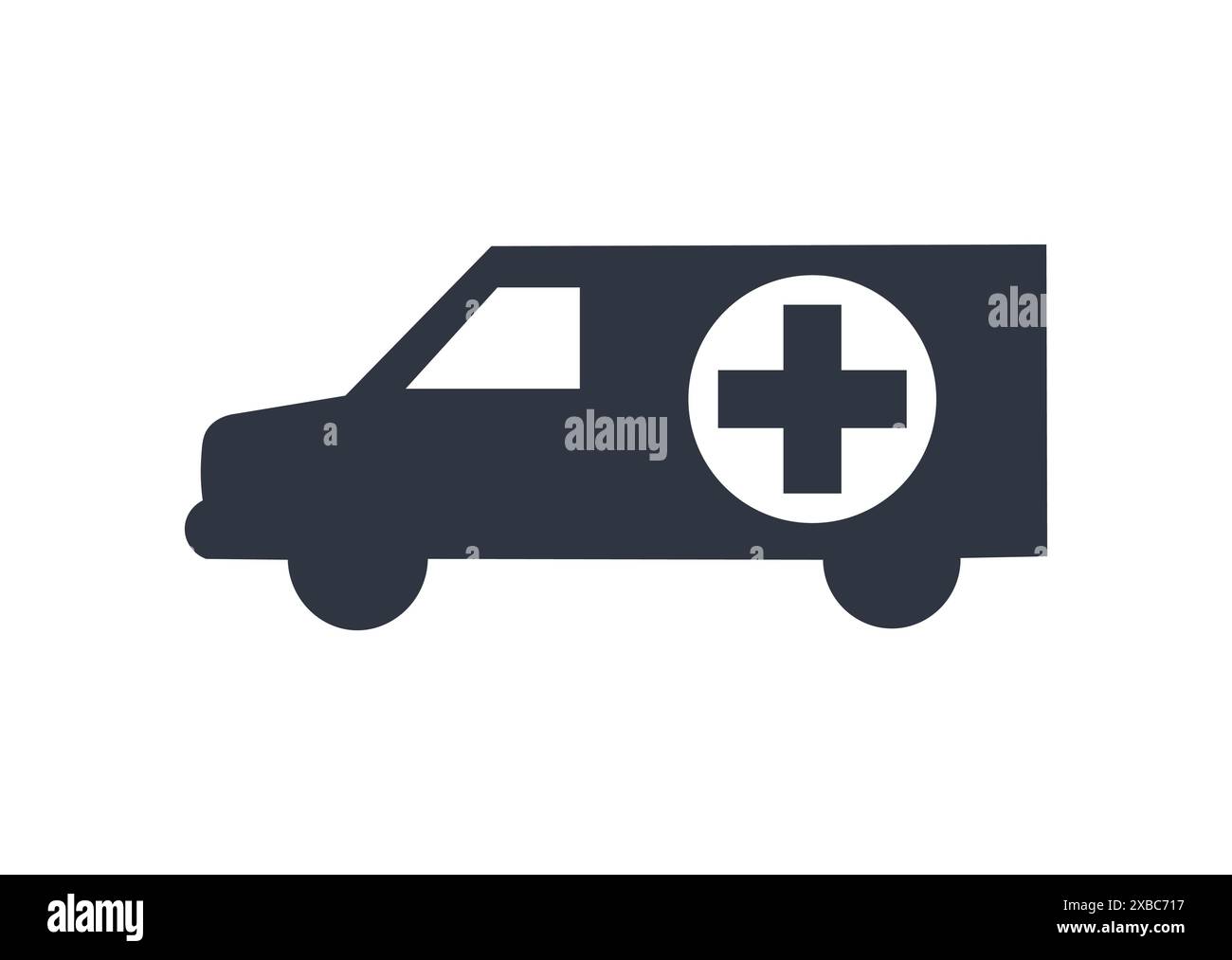 Emergency first aid vehicle symbol Stock Vector Image & Art - Alamy