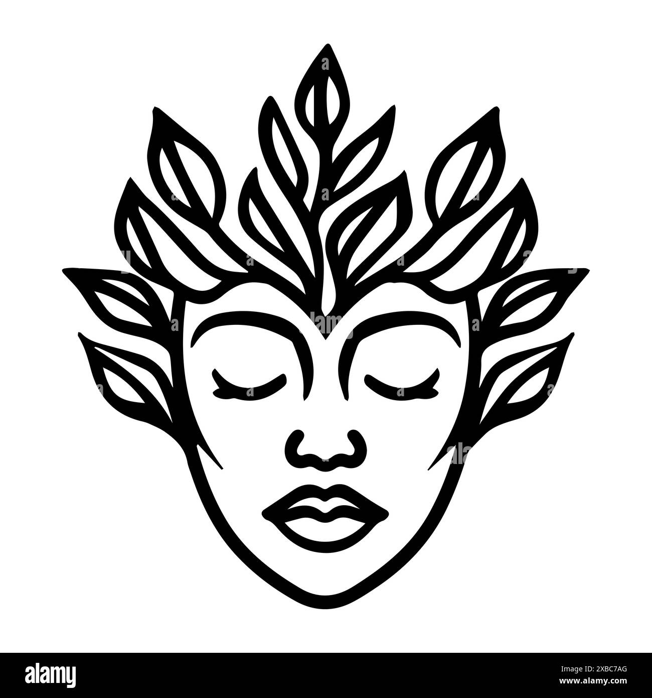 Woman rainforest Black and White Stock Photos & Images - Alamy