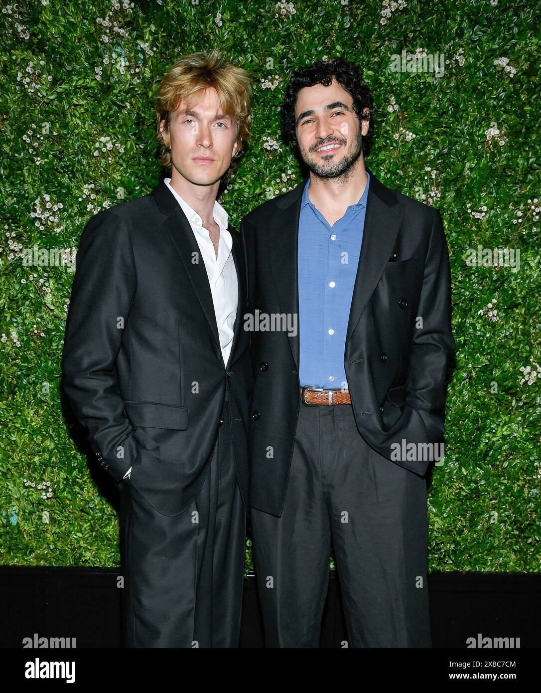 Harrison Ball, left, and Zac Posen attend the 17th annual Chanel ...