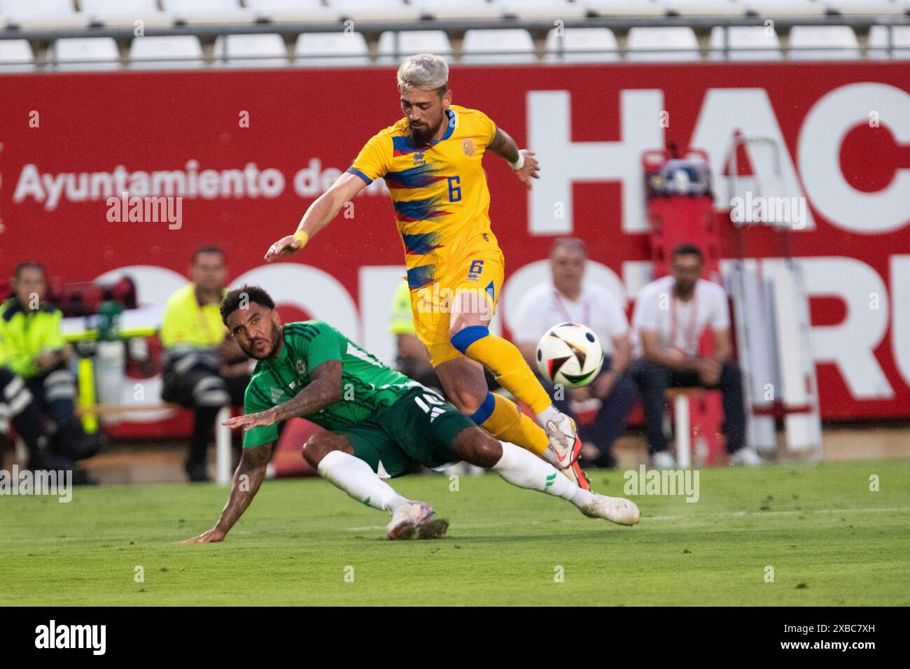 Murcia, Spain. 11th June, 2024. Jamie Reid Northern Ireland player ...
