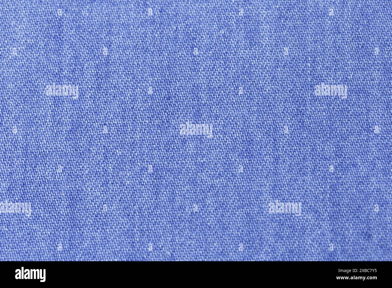 Blue fabric swatch with fabric texture effect. Detail of a blue fabric ...