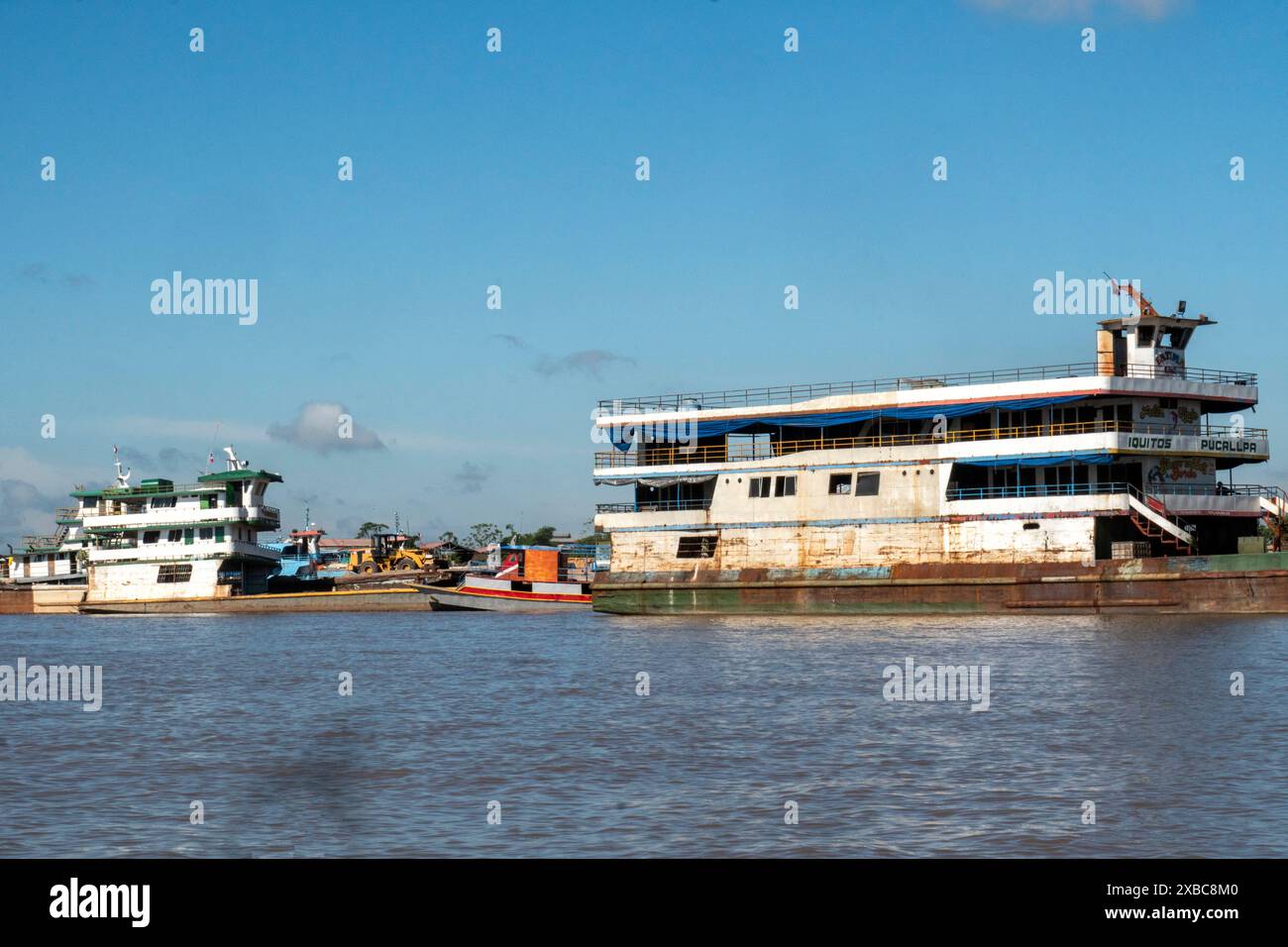 port of Pucallpa Stock Photo - Alamy