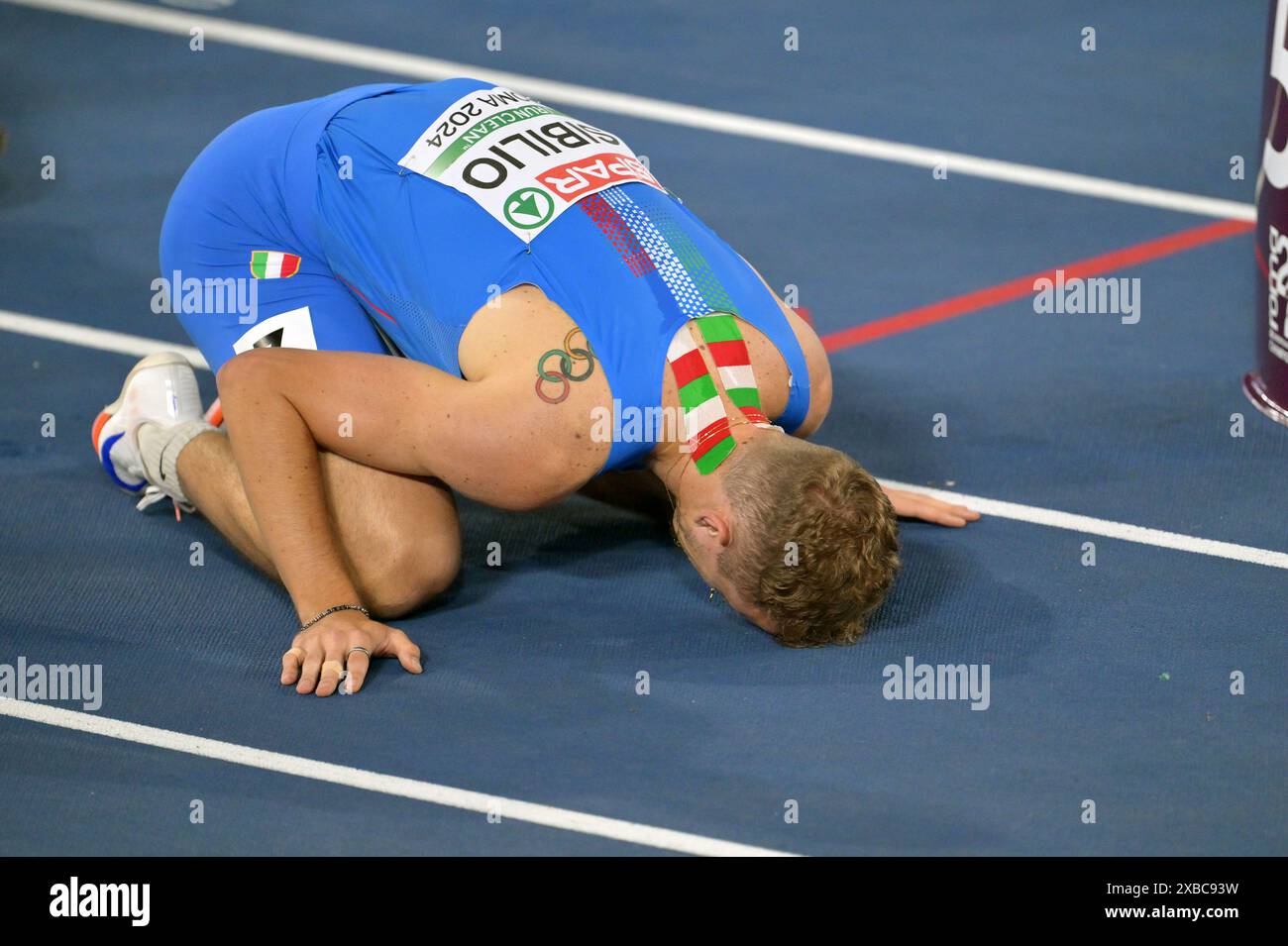 Rome, Italy. 11th June, 2024. Rome, Italy: Alessandro Sibilio of Italy ...